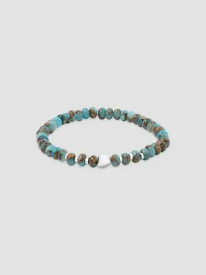 Tateossian Blue Jasper Sterling Silver Nepal Nuovo Bracelet - Multi