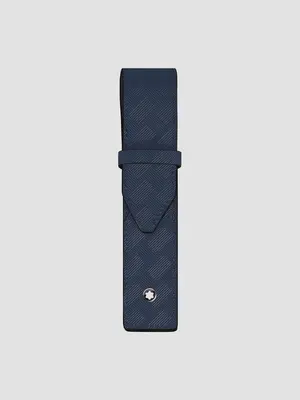 Montblanc Extreme 3.0 Leather Single-pen Pouch - Blue