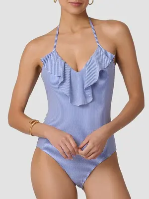 Shoshanna Striped One-piece Swimsuit