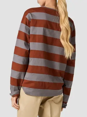 Miu Miu Striped Jersey T-shirt