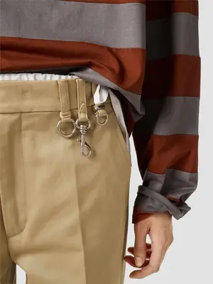 Miu Miu Striped Jersey T-shirt