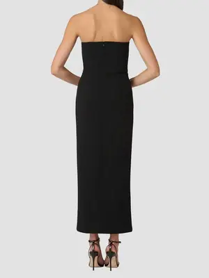 Shoshanna Star Bandeau Slit Midi-dress