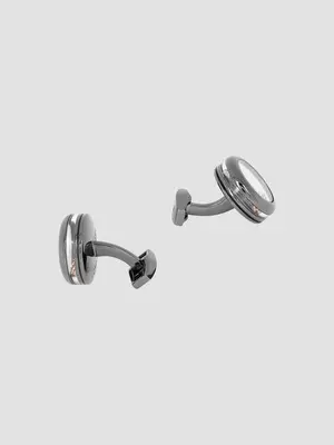 Tateossian Play-time Solitaire Brass Cufflinks
