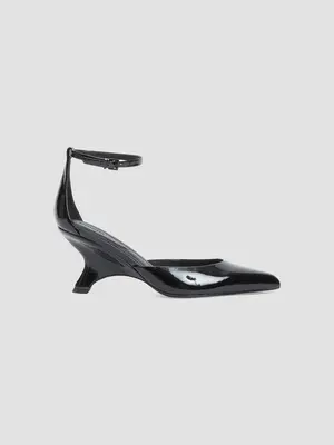 Simkhai Vixen 75mm Patent Leather Pumps - Black