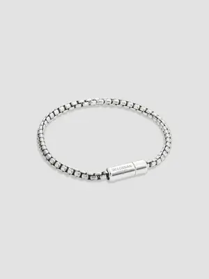 Tateossian Snake Chain Bracelet - Silver