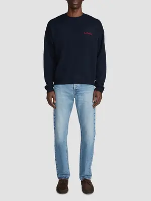 FRAME X Sotheby's Cashmere Sweater - Navy