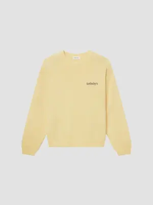 FRAME X Sotheby's Cashmere Sweater - Yellow