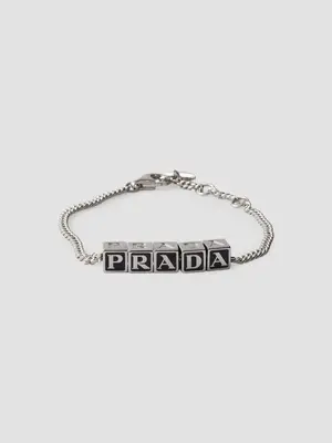 Prada Metal Bracelet - Black