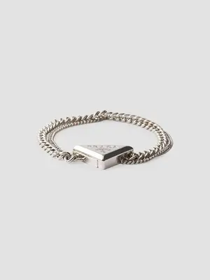 Prada Metal Bracelet - Silver