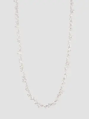 Adriana Orsini Impress Sterling & Cubic Zirconia Long Necklace - Silver