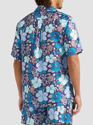Vilebrequin Silk Bowling Shirt