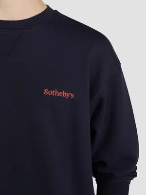 FRAME X Sotheby's Cotton Crewneck Sweatshirt