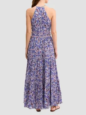 Rebecca Taylor Daphne Floral Cotton-blend A-line Maxi Dress