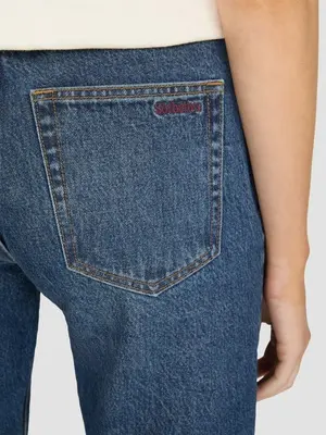 FRAME The Sotheby's Vertical Slim Jeans