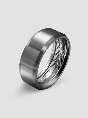 David Yurman Streamline Beveled Band Ring In Mm