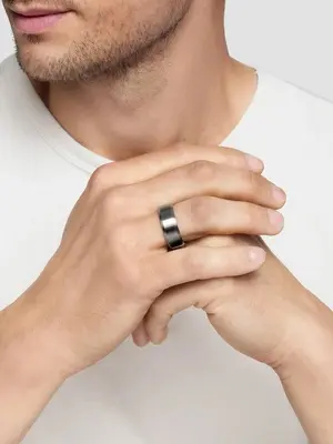 David Yurman Streamline Beveled Band Ring In Mm