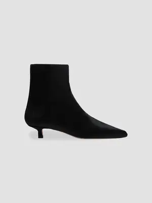 AeydĒ Sofie 30mm Calf Hair Ankle Boots