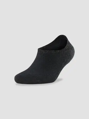 Falke Cozy Ballerina Invisible Socks Black