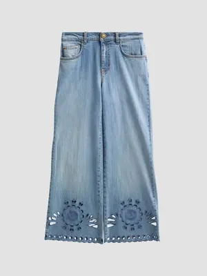 MAISON COMMON Cutout Crop Jeans