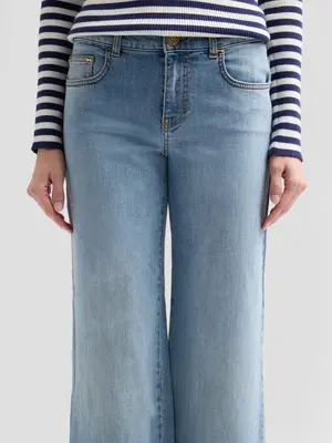 MAISON COMMON Cutout Crop Jeans