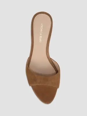 Veronica Beard Tia 65mm Suede Sandals