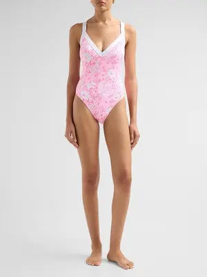 Lilly Pulitzer® Nioma Burst Of Joy One-piece Swimsuit