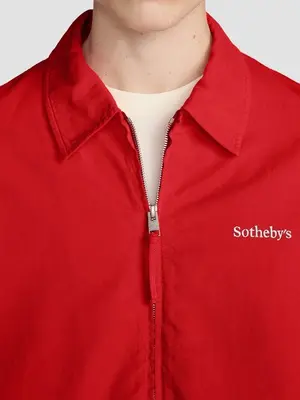 FRAME X Sotheby's Cotton Zip-up Bomber Jacket