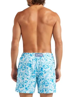 Vilebrequin Abstract Turtles Swim Shorts
