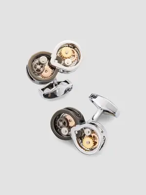 Tateossian Infinity Gear Cufflinks - Multi