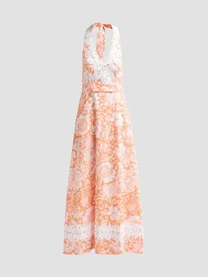 Lilly Pulitzer® Belinda Budding Romance Print Maxi Dress