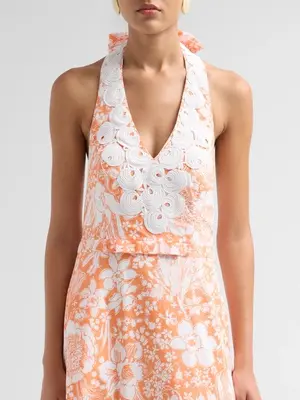 Lilly Pulitzer® Belinda Budding Romance Print Maxi Dress