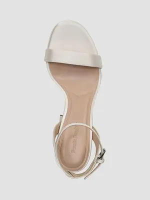 FAVORITE DAUGHTER Ruby 100mm Satin Platform Sandals