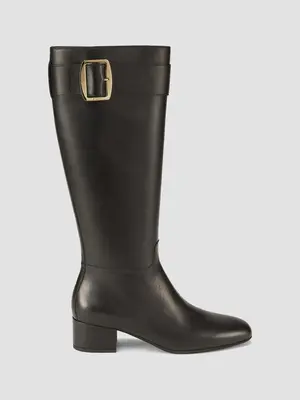 Bally Beloras Leather 40mm Long Boots