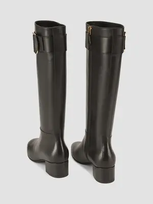 Bally Beloras Leather 40mm Long Boots