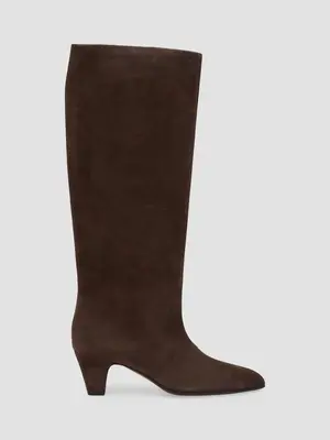 Bally Main Arval Suede Knee-high Boots