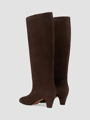 Bally Main Arval Suede Knee-high Boots