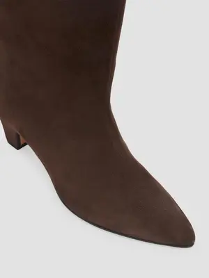 Bally Main Arval Suede Knee-high Boots