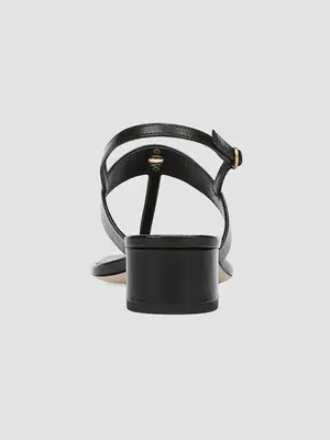 Veronica Beard Andie-2 35mm Leather Slingback Sandals