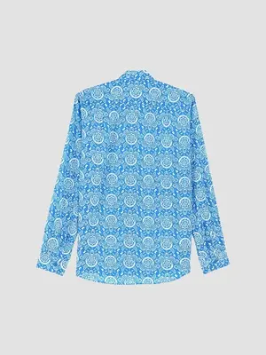 Vilebrequin Graphic Turtle Button-front Shirt