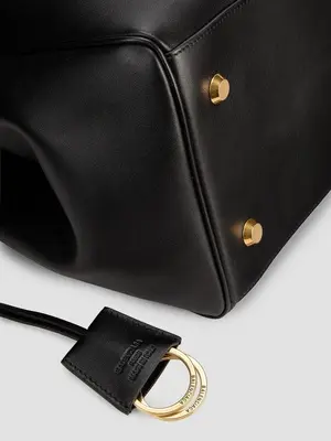 Balenciaga Rodeo Leather Tote Bag - Black