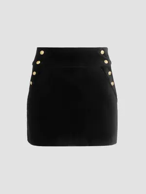 Alice + Olivia Donald High-rise Mini Skirt