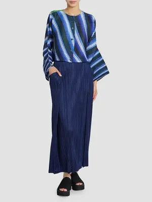 Issey Miyake Plissé Maxi Skirt