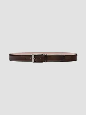 Magnanni Vega 35mm Leather Belt - Tabaco