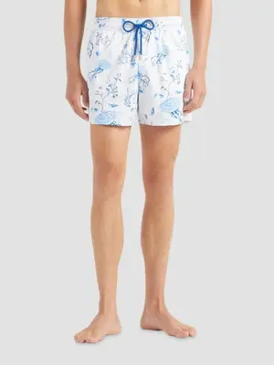 Vilebrequin Medusa & Shells Stretch Swim Trunks