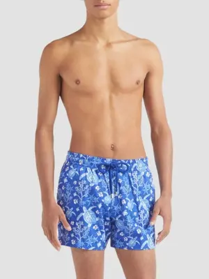 Vilebrequin X-ray Turtles Stretch Swim Trunks