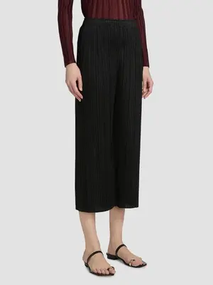 Issey Miyake Monthly Colors: February Rib-knit Pants