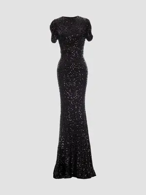 Dress The Population Kenzie Sequin Mermaid Gown