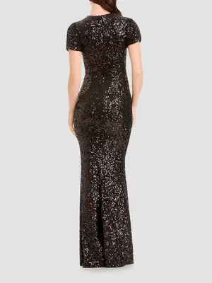 Dress The Population Kenzie Sequin Mermaid Gown