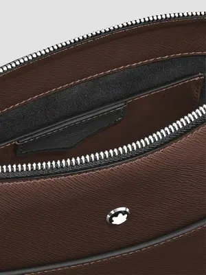 Montblanc Leather Messenger Bag