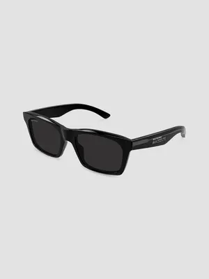 Balenciaga Soho 56mm Square Sunglasses - Black